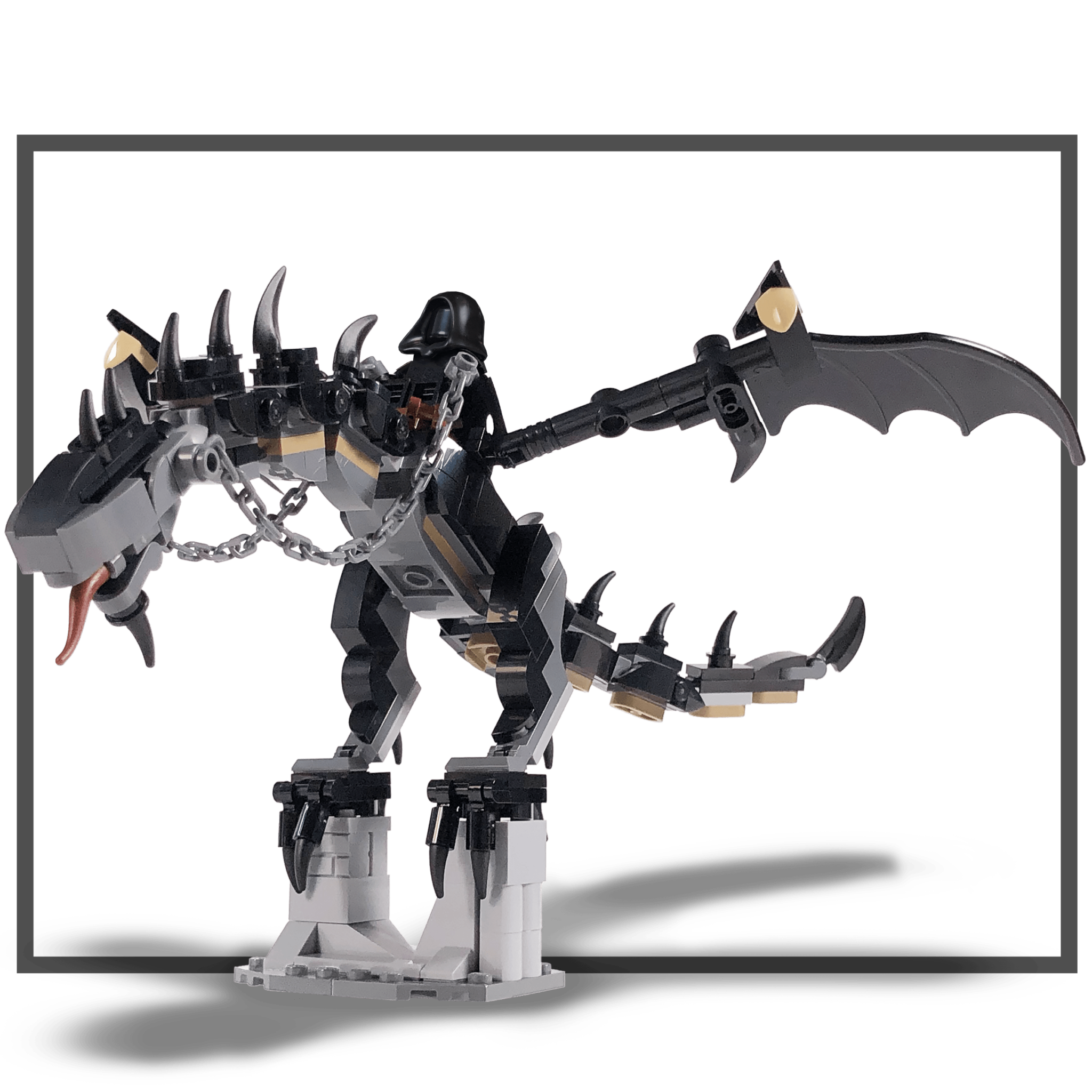 Flying Beast with Dark rider (by iTavix) - Brixpando
